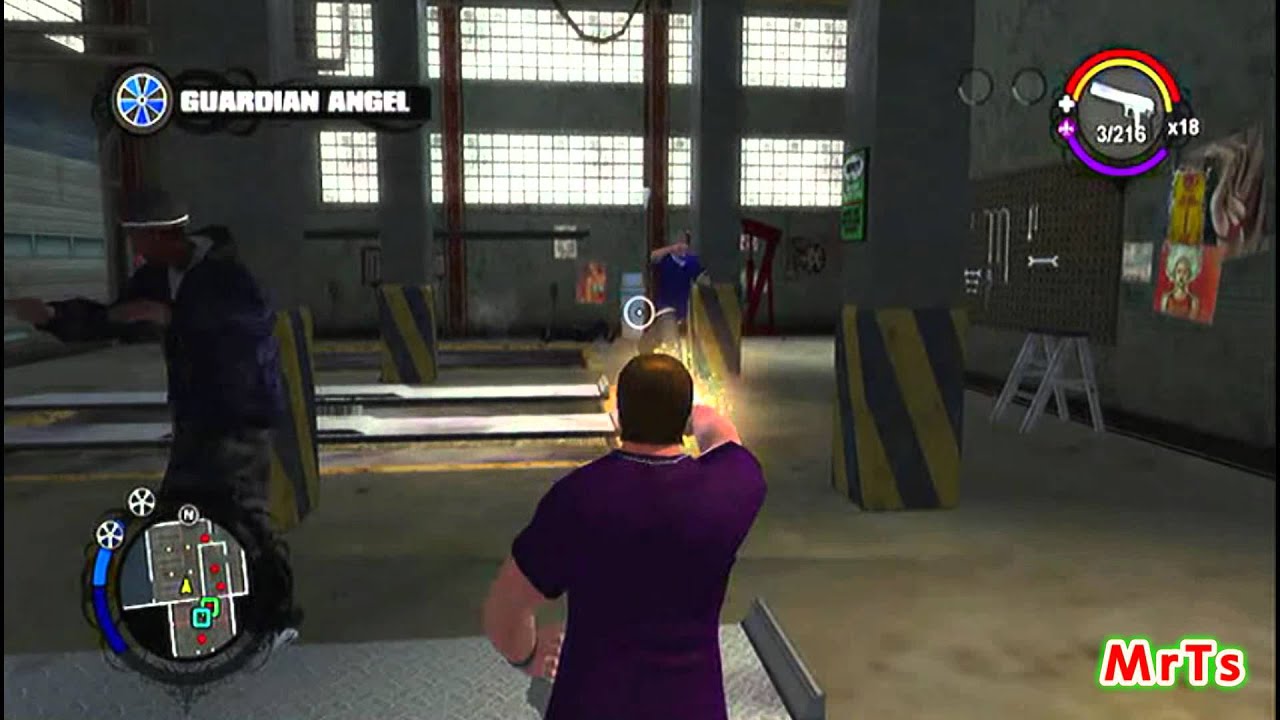 Saints Row Westside Rollerz Mission 3 Guardian Angel - YouTube