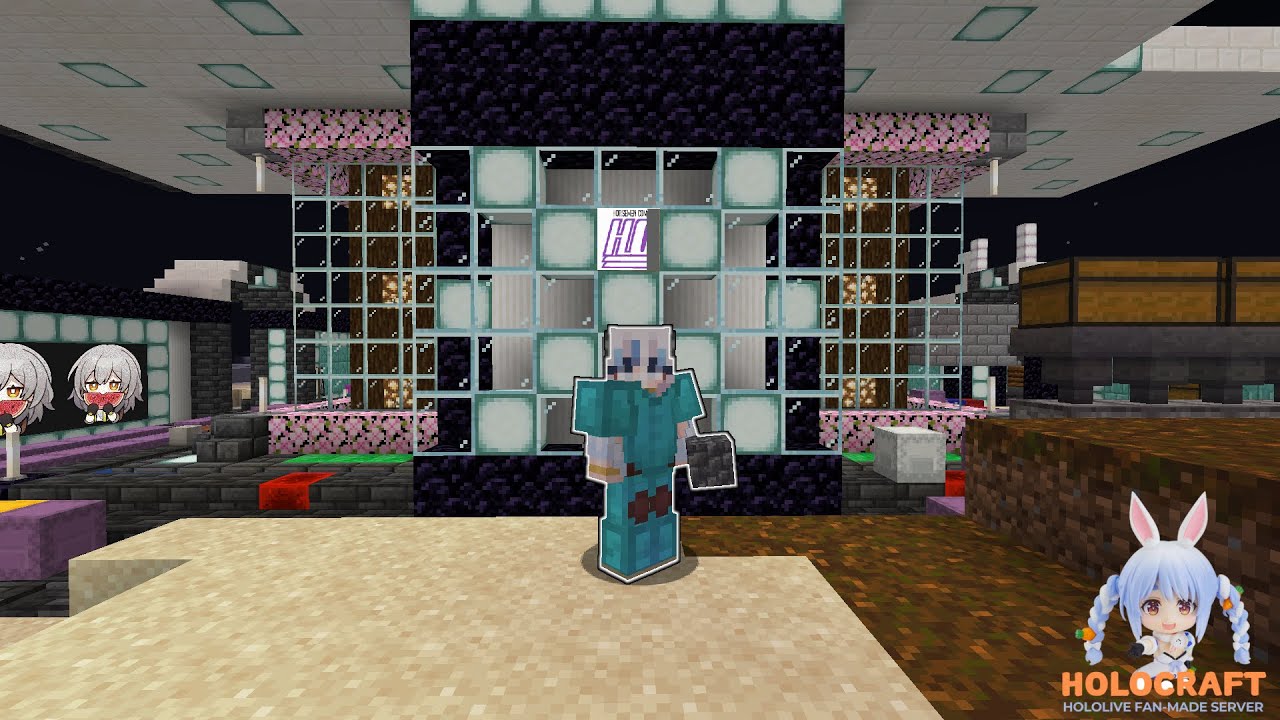 HoloCraft Mapart - Towart #1 - Day 1 - YouTube