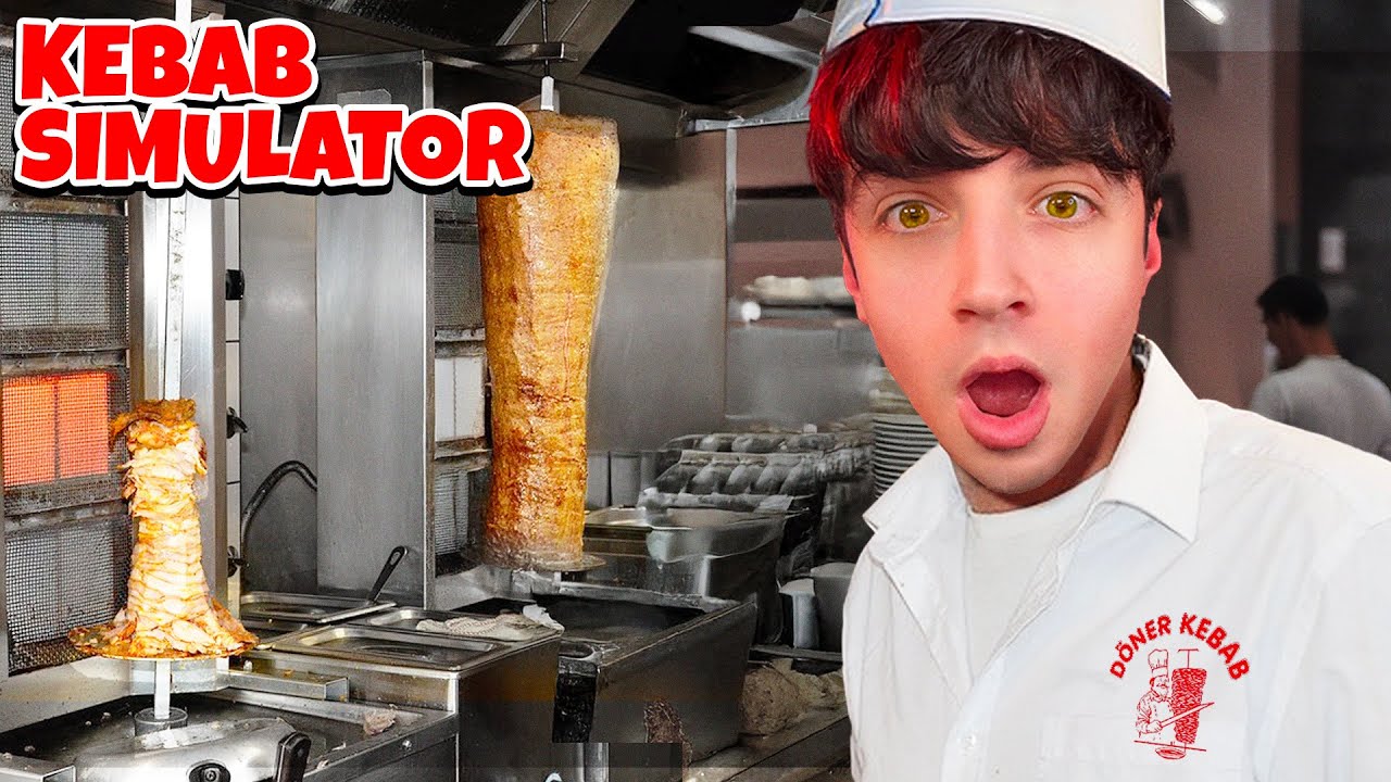 DIVENTO UN KEBABBARO PER 24 ORE!! - Kebab Simulator - YouTube