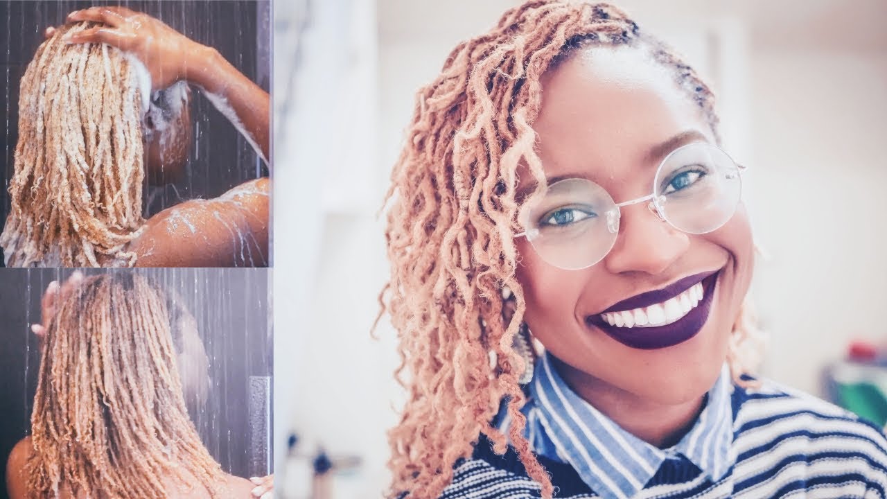 Wash Day Routine for Locs - YouTube