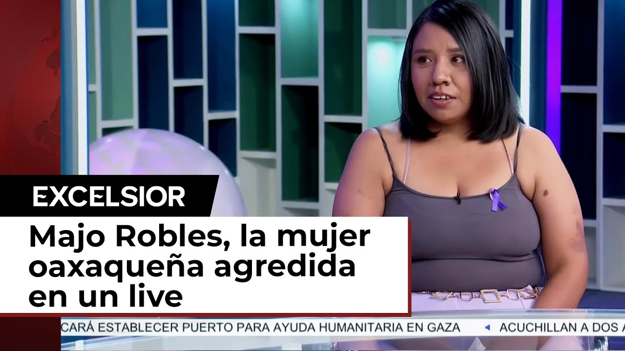 Majo Robles, la mujer que salvó la vida gracias a una señal de auxilio ...