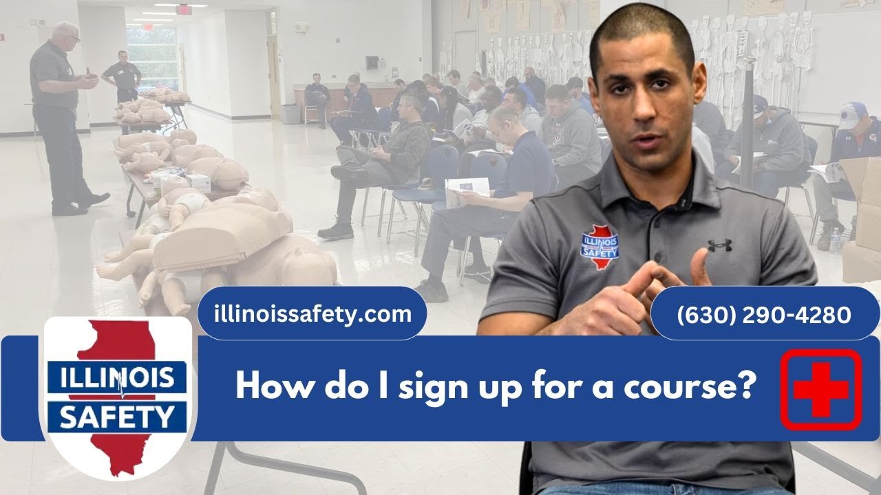 How do I sign up for a Course at Illinois Safety? - YouTube