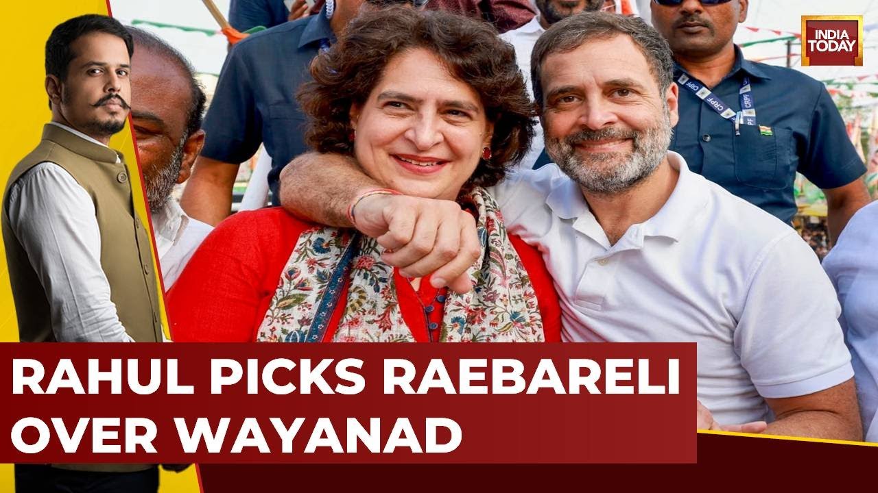 Newstrack With Shiv Aroor LIVE: Rahul Gandhi Gives Up Wayanad For ...