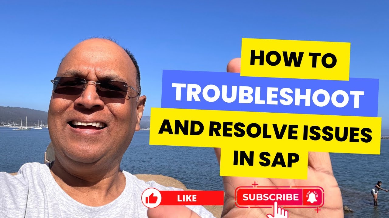 How to troubleshoot and resolve issues in SAP. #sap #troubleshooting ...