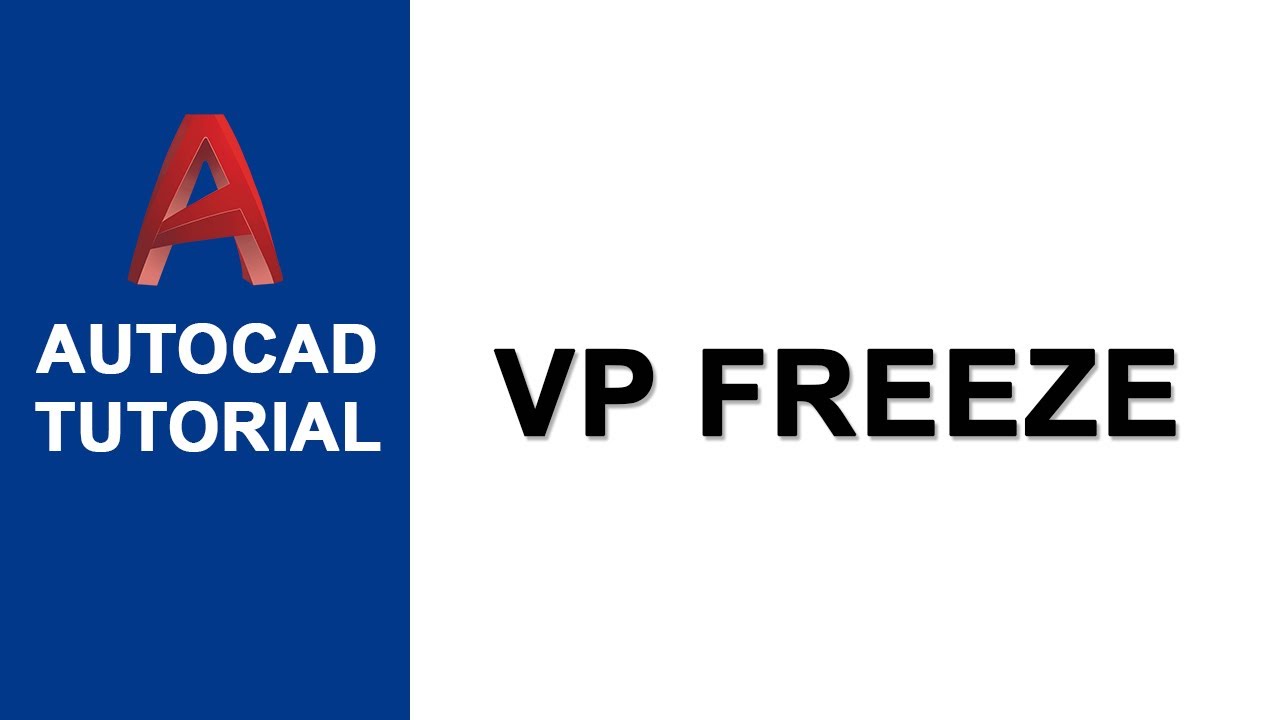 AutoCAD Tutorial | VP Freeze - YouTube