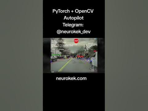 Implementation of a simple autopilot based on Tensorflow and OpenCV, Python - YouTube