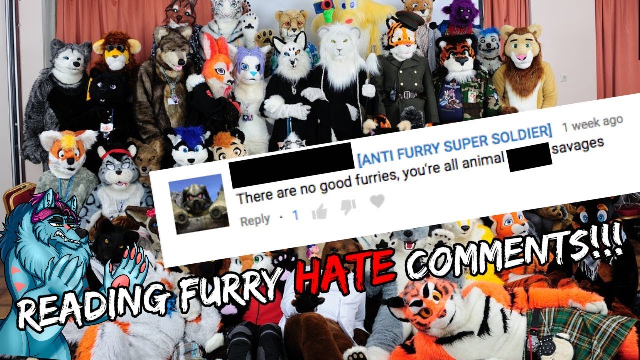 Reading Furry Hate Comments!!! - YouTube