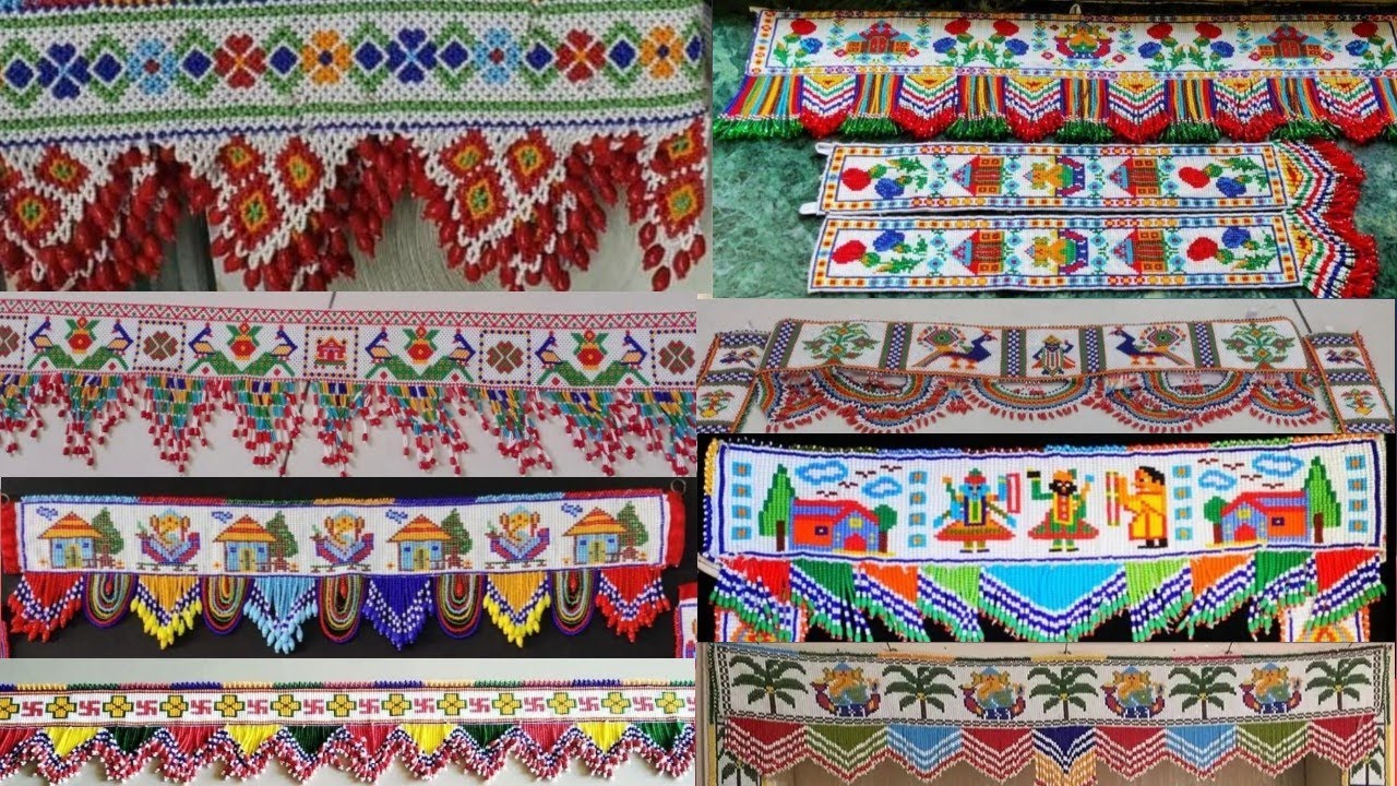 Dal Moti Toran Design |Khatli Work Moti Toran Desing |Home Door Hanging ...