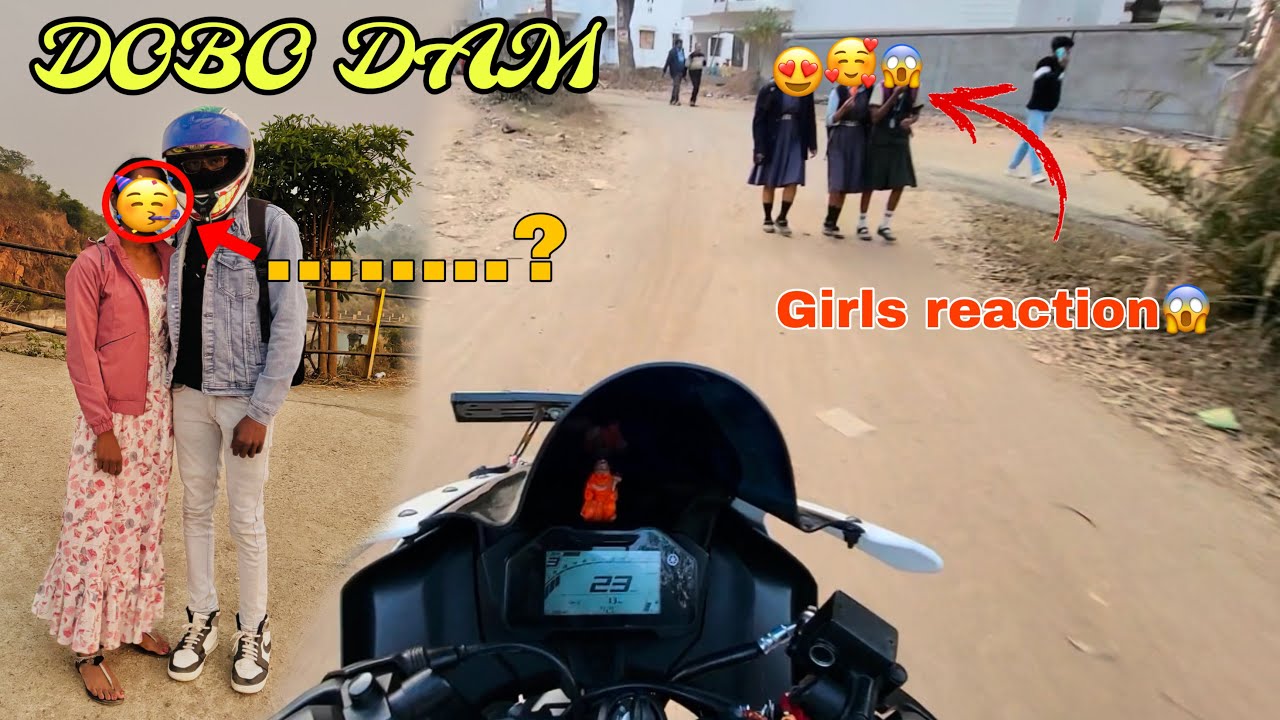 Girls Reaction😱 || Evening Ride🥳 || Dobo Dam || Ye Girl Kon Hai ...