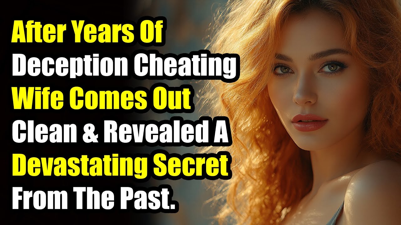 After Years Of Deception Cheating Wife Comes Out Clean & Revealed A Devastating Secret From The ...