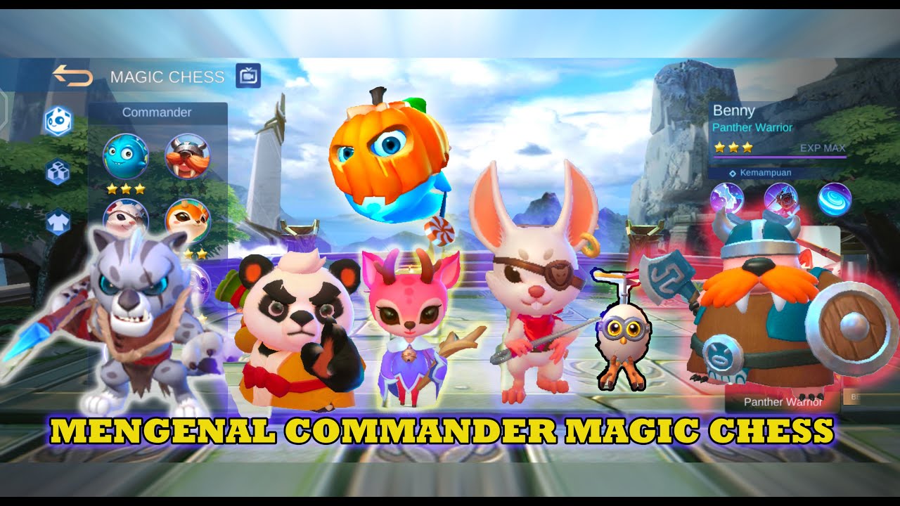 COMMANDER dalam MAGIC CHESS | Mobile Legend - YouTube