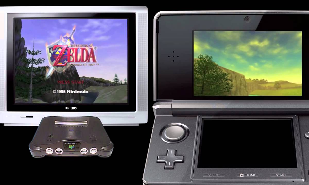 The Legend of Zelda Ocarina of Time - Opening Comparison HD - 3DS - N64 ...