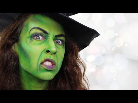 Wicked Witch Makeup | Halloween Face Painting