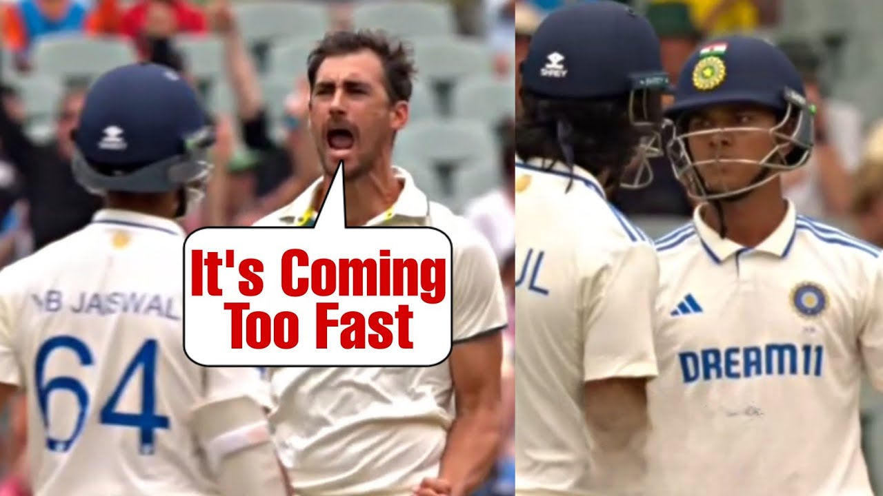 Mitchell Starc First Ball Wicket Jaiswal ll Jaiswal vs Starc 2nd test ...