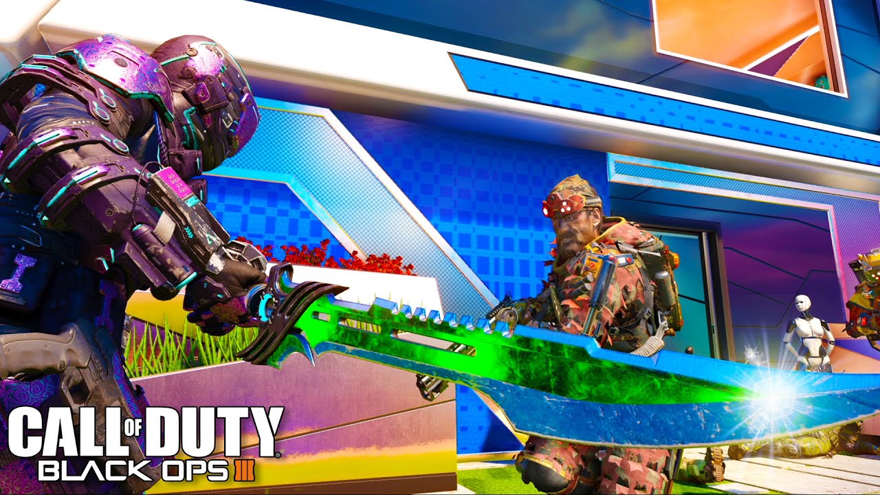 Black Ops 3 - Unlocking Diamond Camo - Fury's Song Sword Massacre - YouTube