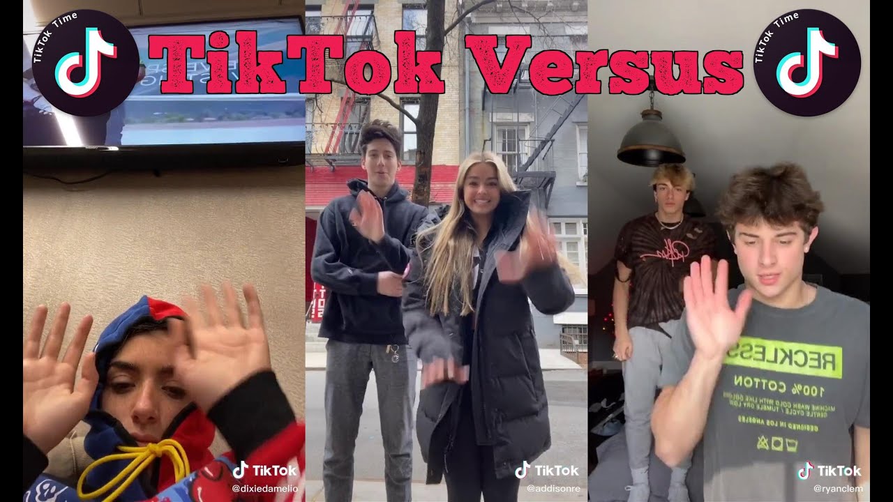 😍 Dixie D’Amelio VS Addison Rae VS Ryan Clements Nc 😍 | TIKTOK 2020 ...