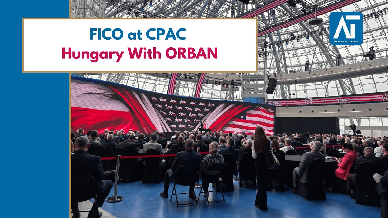 Slovakia PM Robert Fico Speaks at CPAC Hungary With Orban | Europe ...