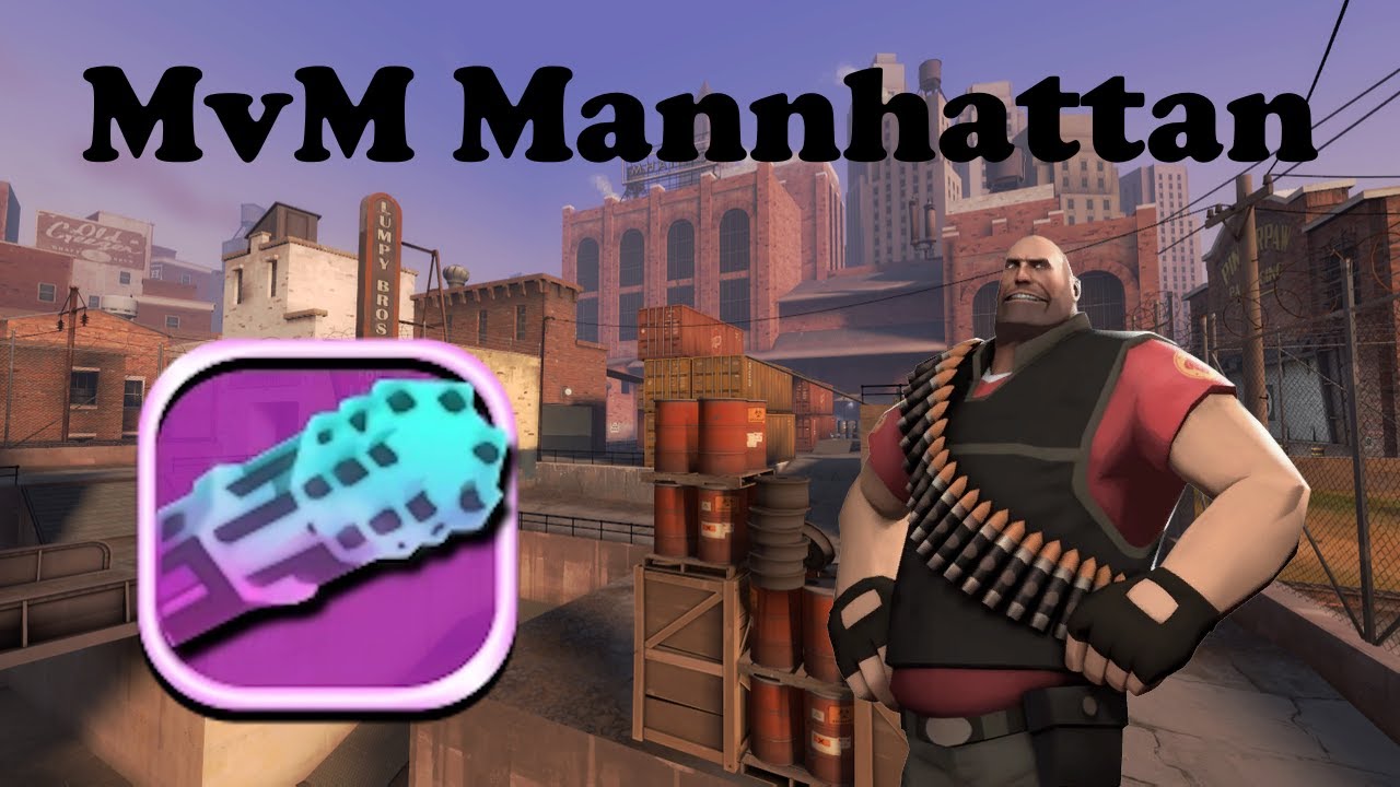 (TF2 / MvM Manhattan - Empire Escalation) Gameplay as Heavy with GTA VC ...