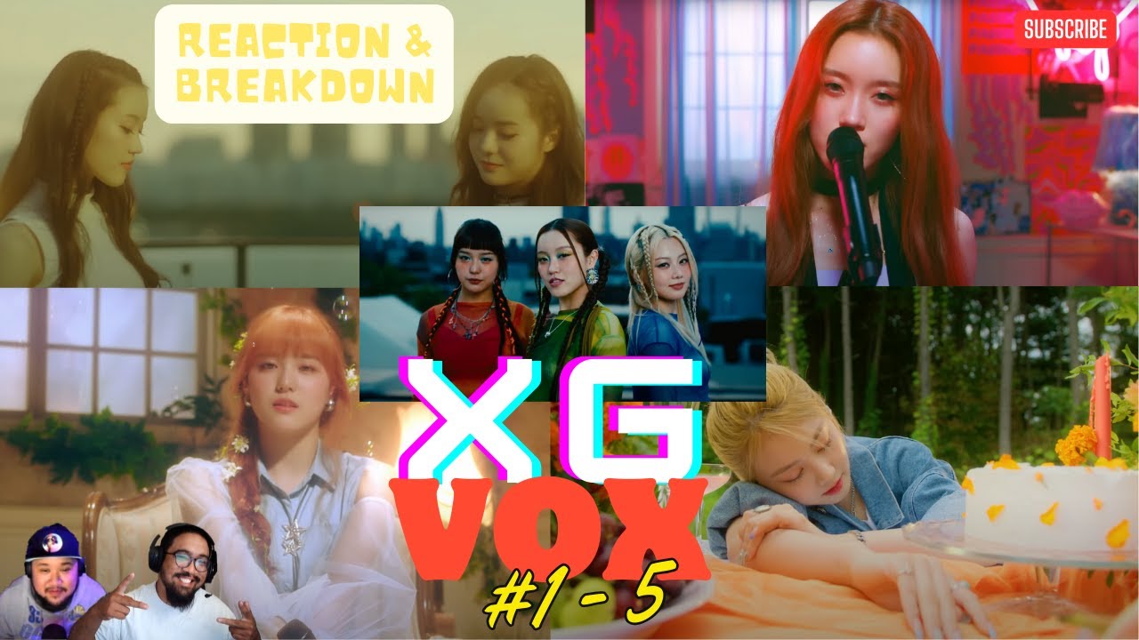 XG - Vox 1-5 (+Bonus) - REACTION! - continued deep dive w/ Jericho ...