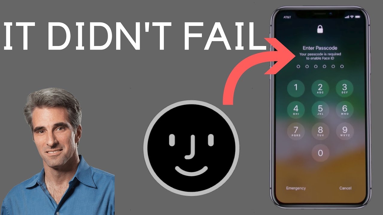 Face ID Fail? NOPE! // IT WORKED AS INTENDED - YouTube