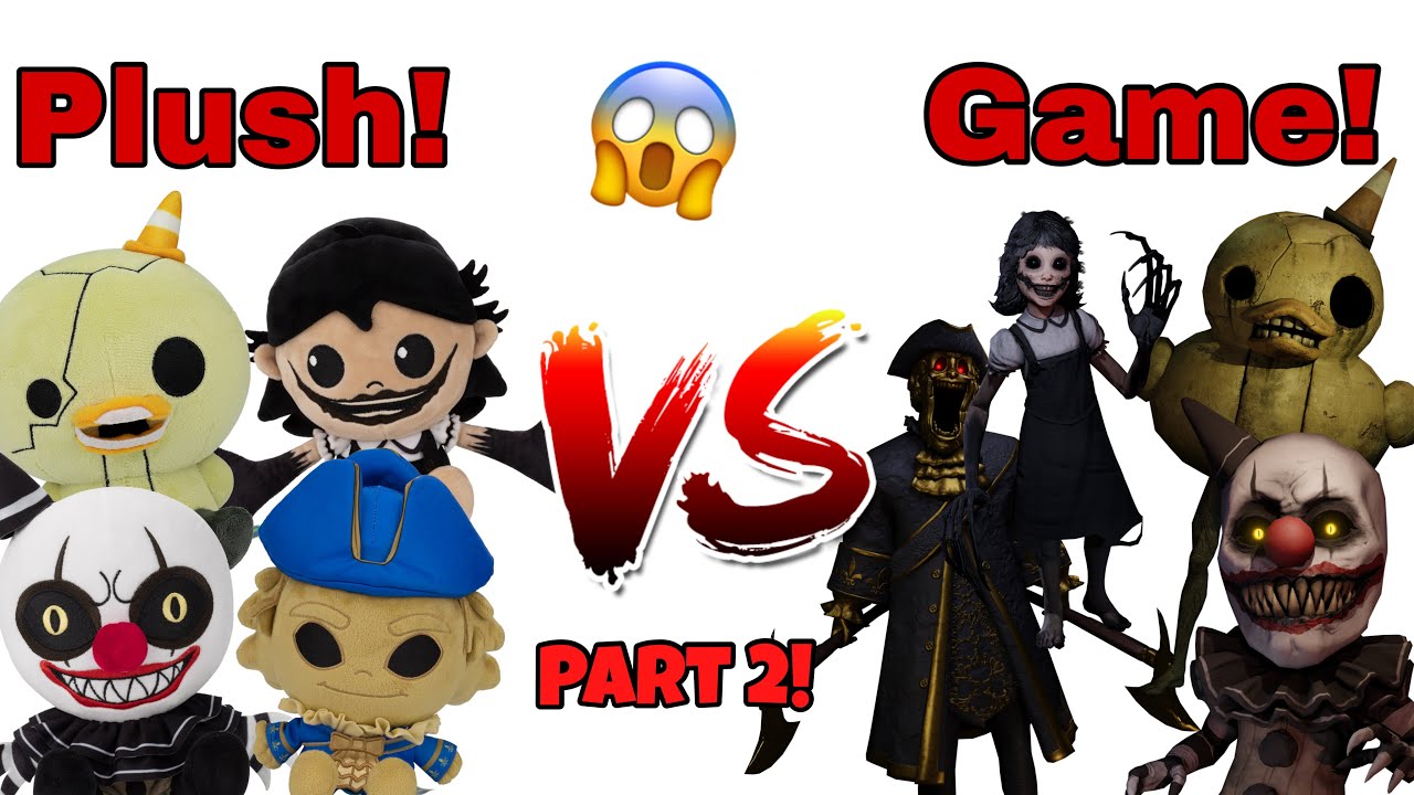 Dark Deception Game Characters VS There Plushies Part 2!!! - YouTube