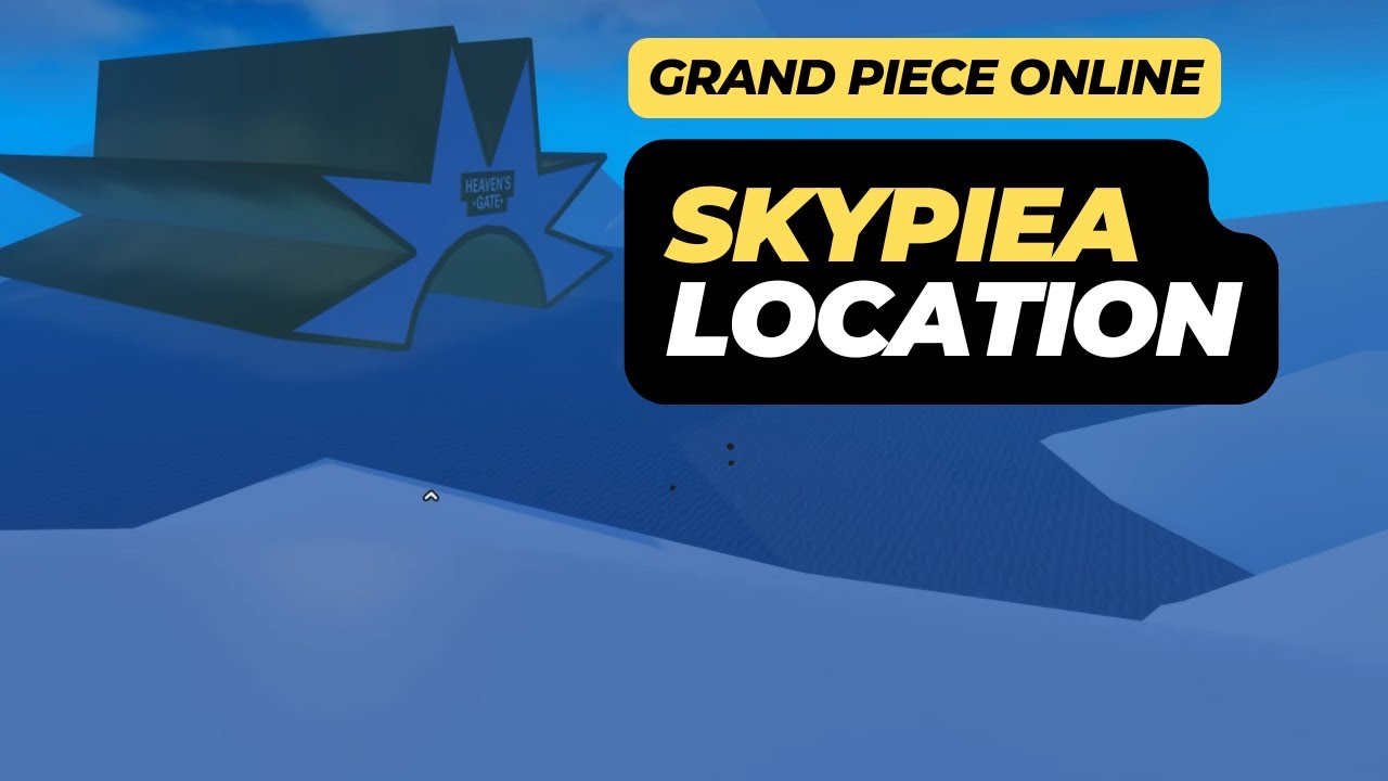 How to Get to Skypiea (Location) - Grand Piece Online - YouTube