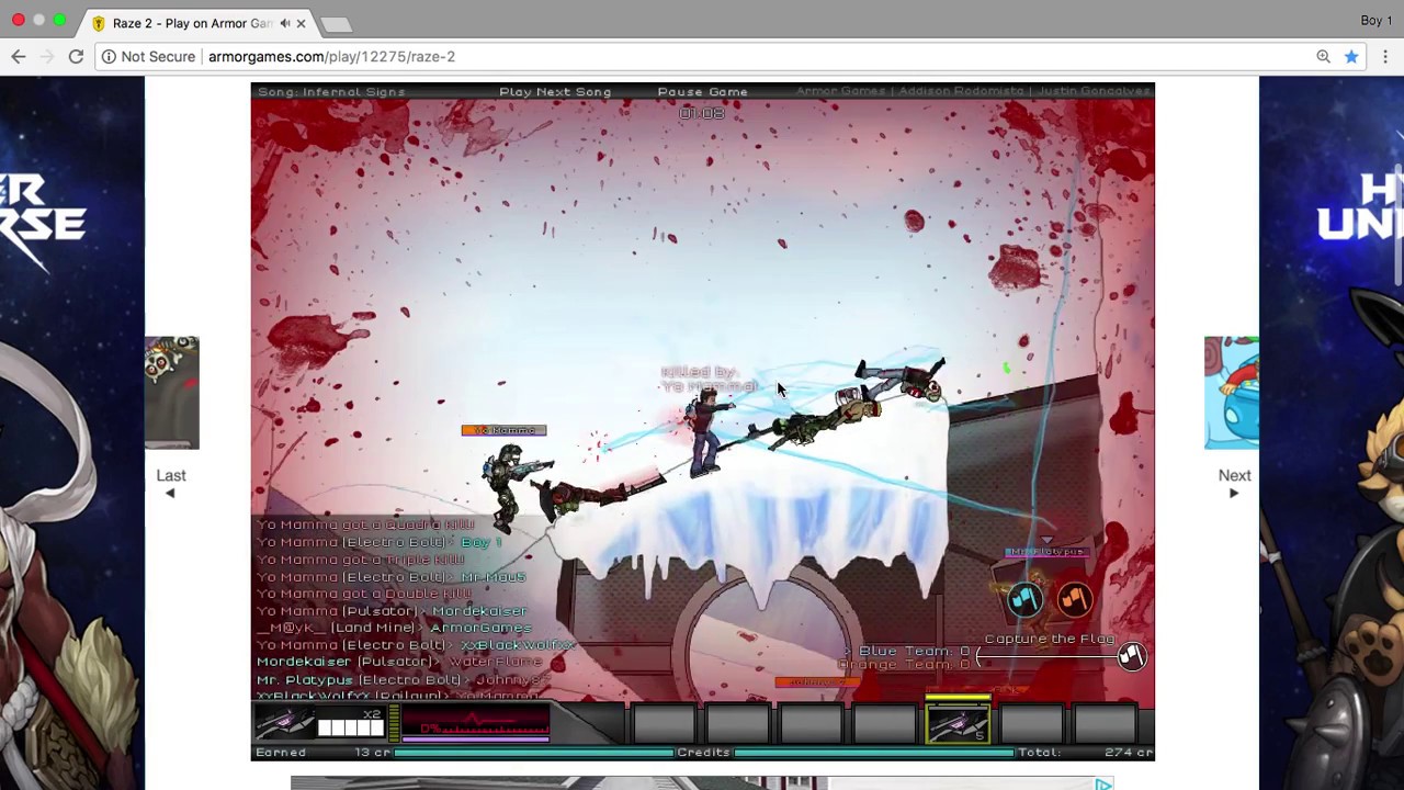 Raze 2: Armor Games With Boy 1 - YouTube