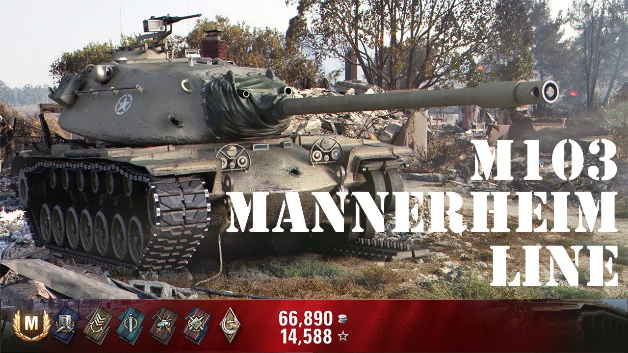 Change of plans On Mannerheim Line for M103 Ace - YouTube
