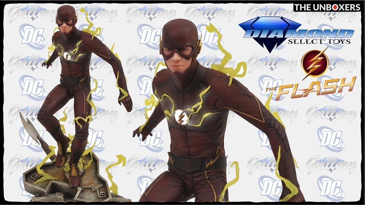Diamond Select Toys The Flash DC TV Statue Unboxing - YouTube