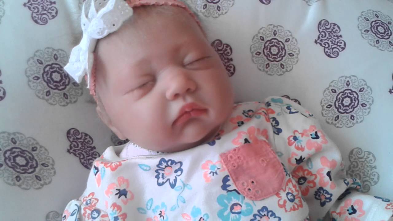 Reborn baby homemade bed - YouTube