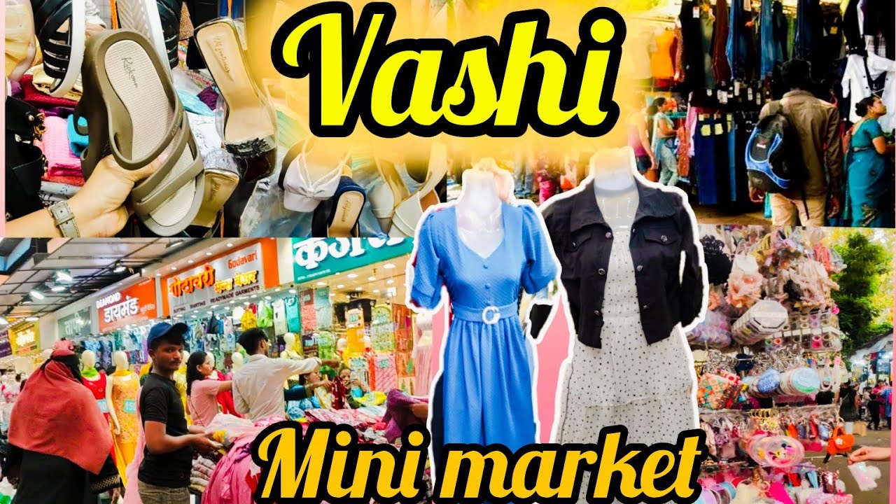 Vashi Mini Market | Street shopping in Navi Mumbai | Readymade dress ...
