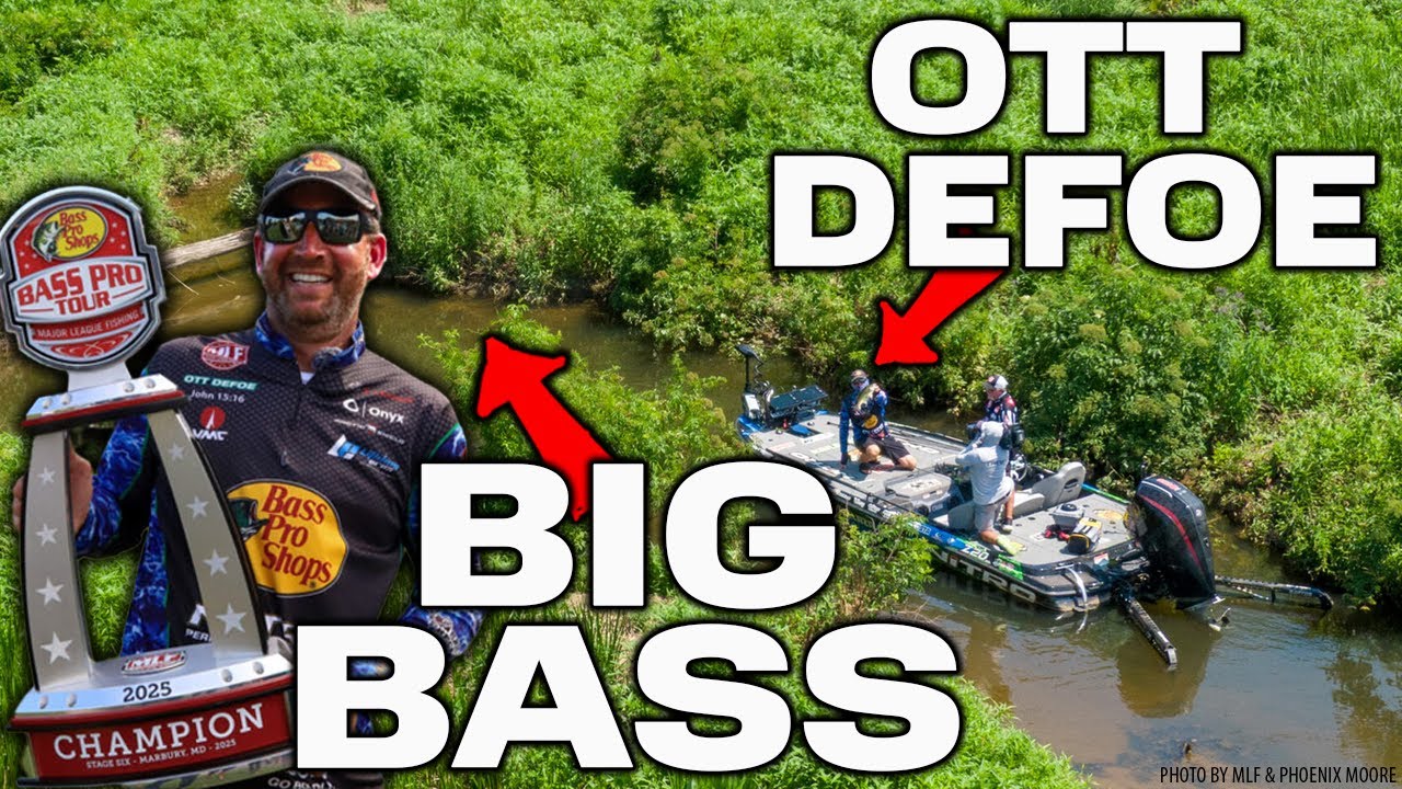 Shallow Flipping is BACK! How Ott DeFoe CRUSHES Summer Bass - YouTube
