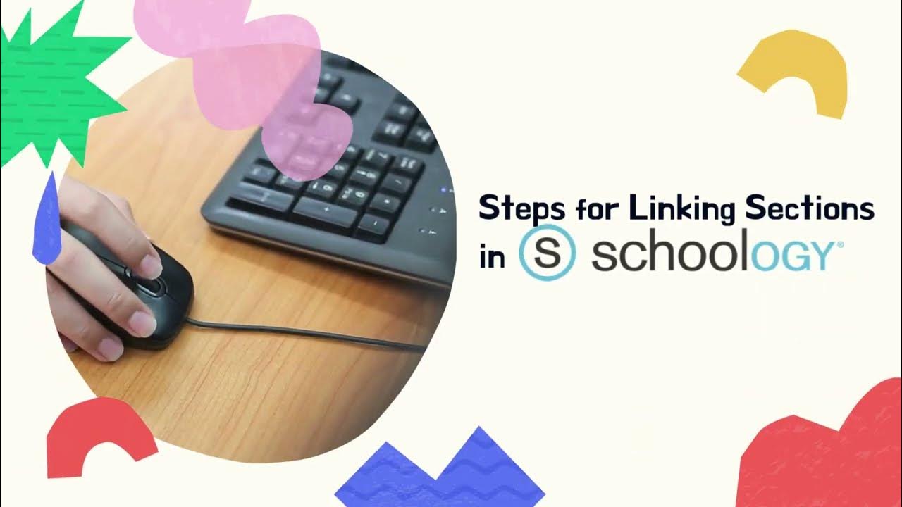 Linking Sections in Schoology - YouTube