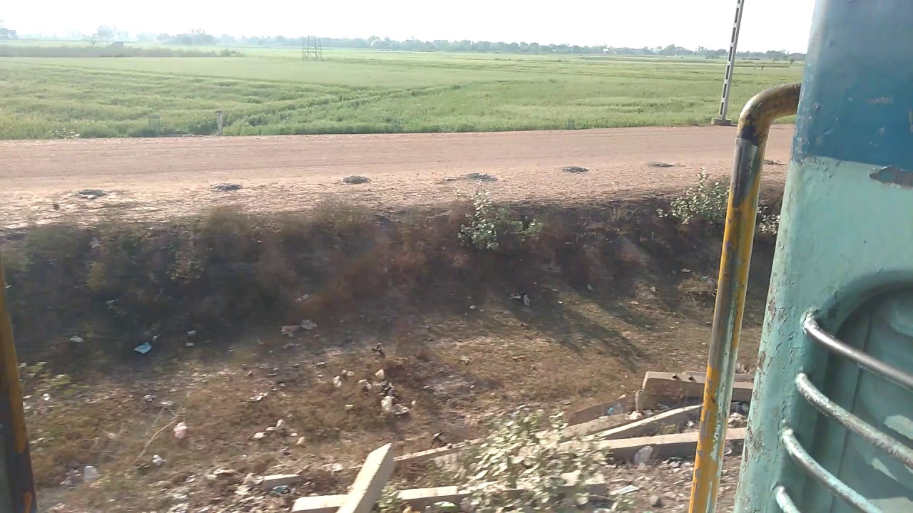 110kmph High speed Magad ex crossing Jalesar Road - YouTube