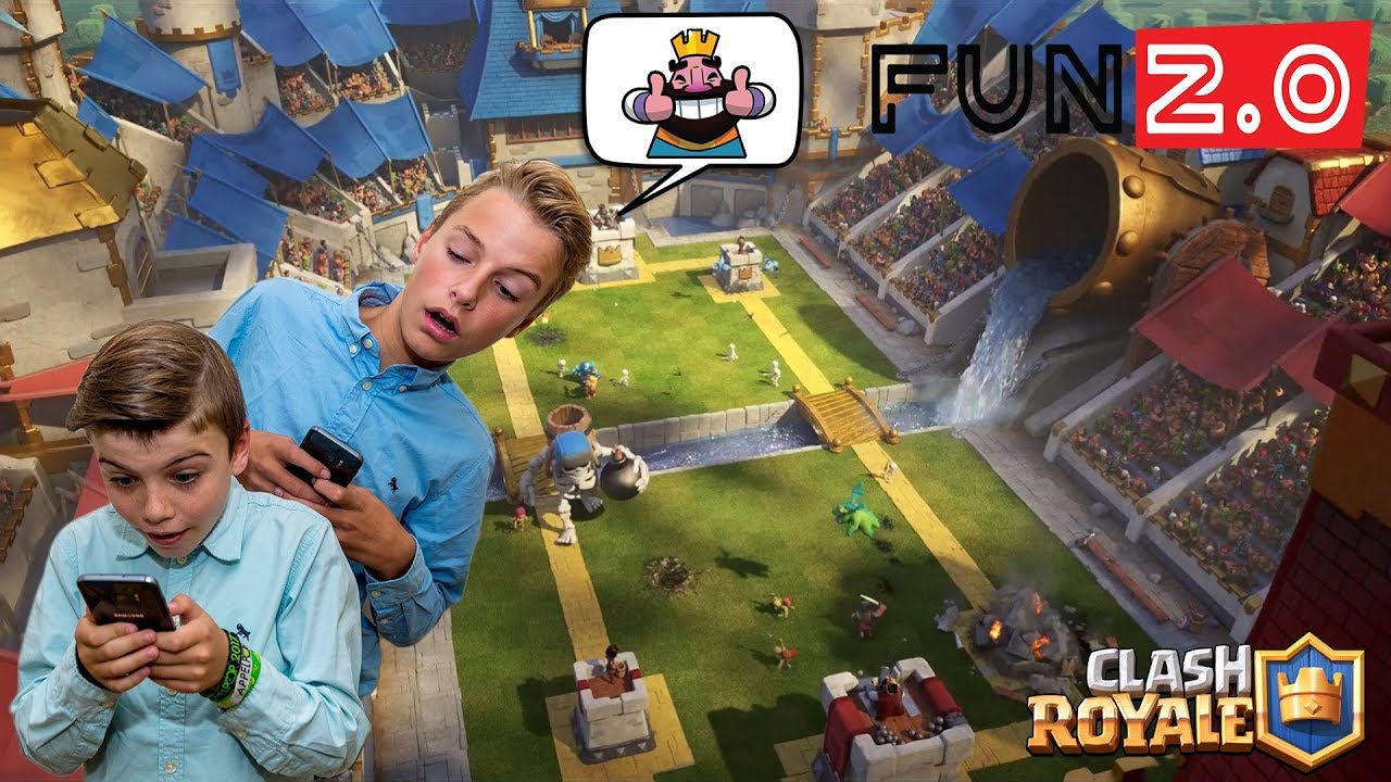 Clash Royale: The Battle Between Brothers :) :) - YouTube