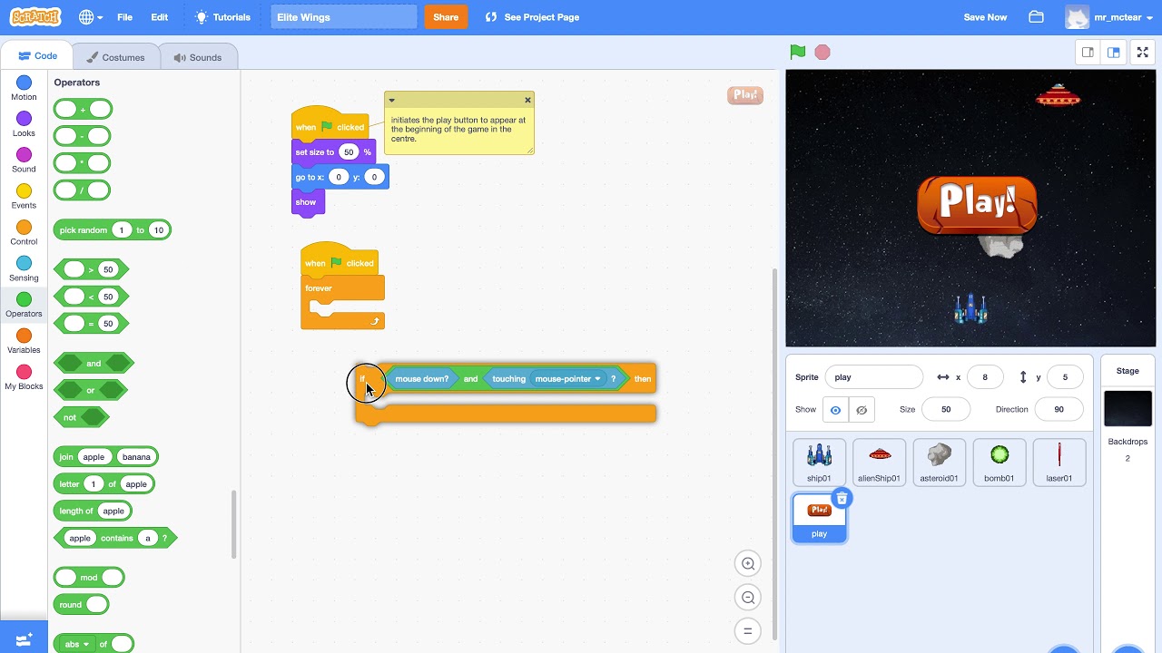 Creating a play button - YouTube