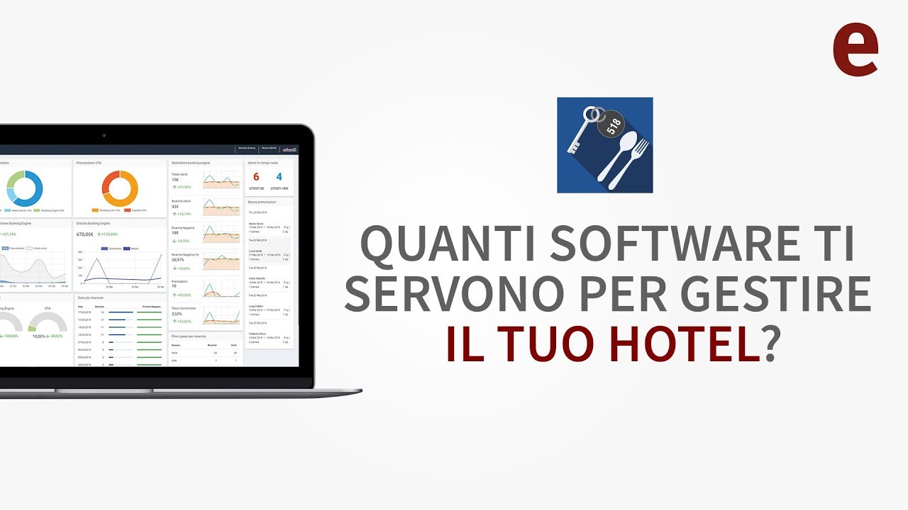 Ericsoft | Quanti software ti servono per gestire il tuo hotel? - YouTube