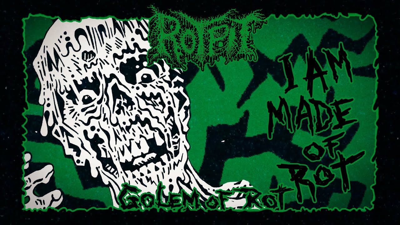 Rotpit (Swe/Ger) - Golem Of Rot (Official Visualizer 2025) - YouTube