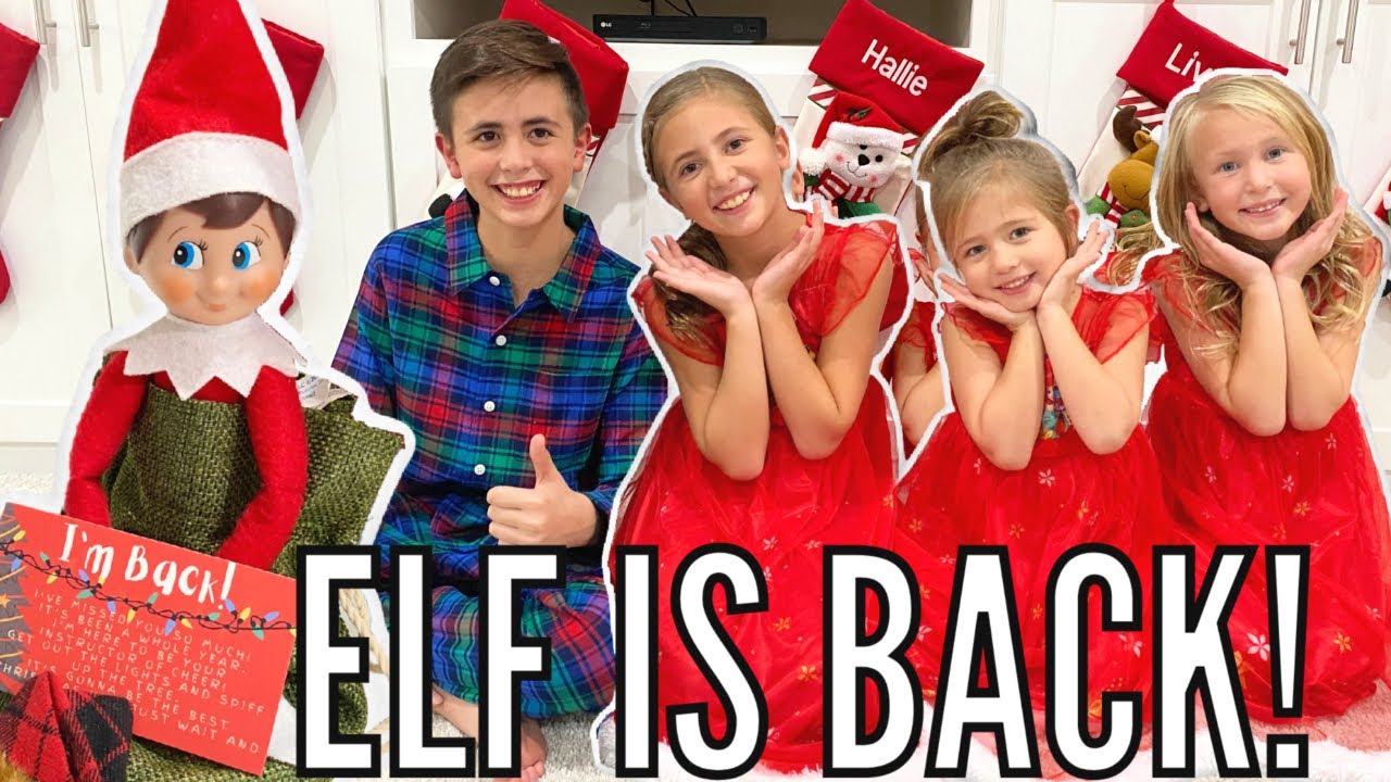 The ELF on the SHELF is Back!! | December 1st Traditions - YouTube