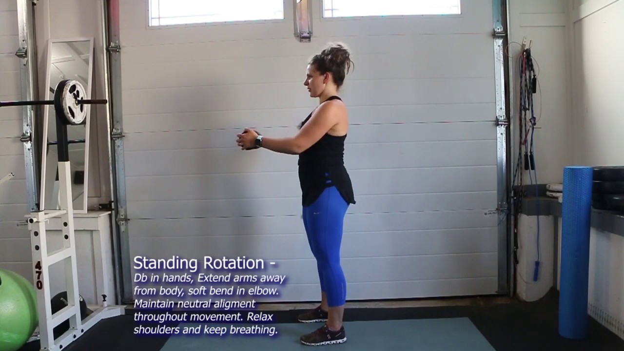 DB Standing Rotation - YouTube