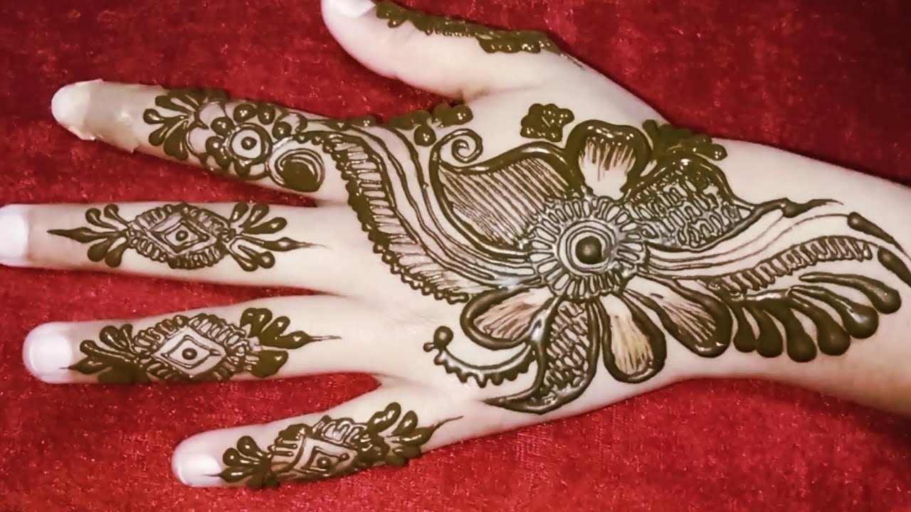 #New design 😘 looking hot Mehndi design #beautiful #kashmir # ...