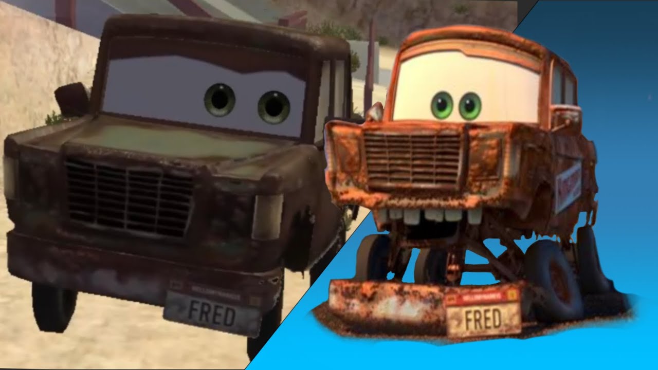 Game plae cars FRED mod #cars #pcgaming #pixarcars - YouTube