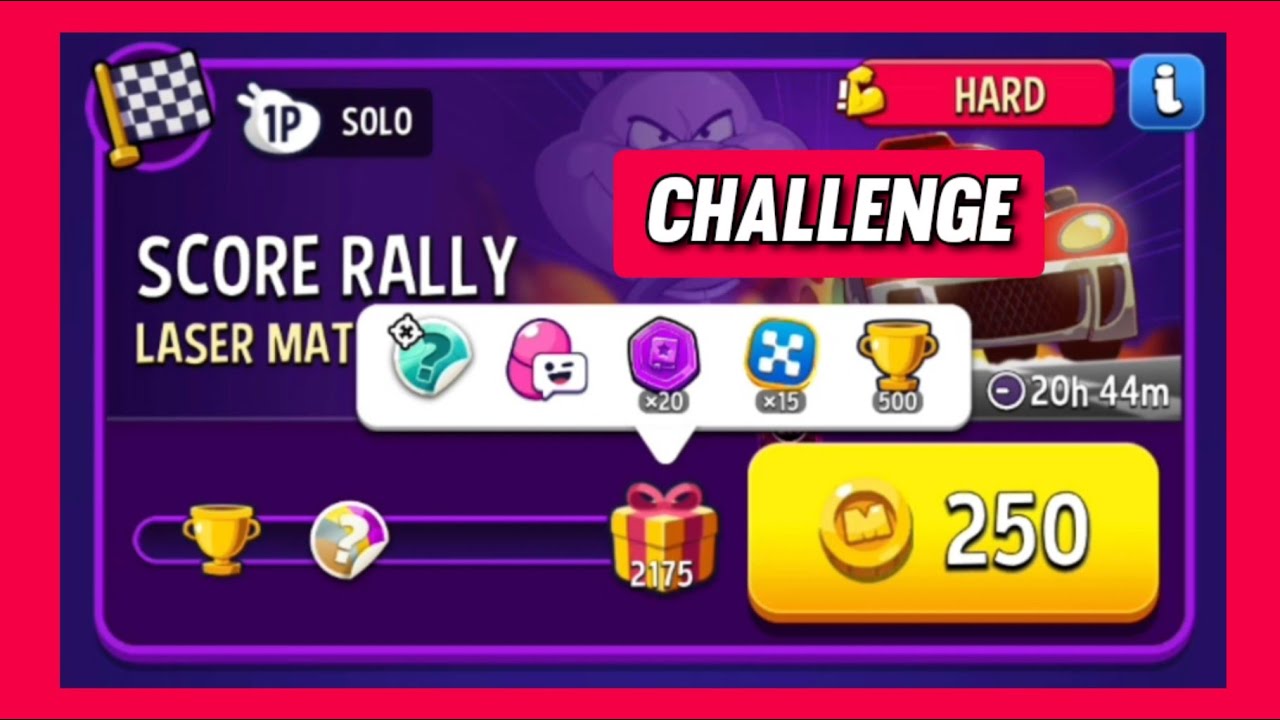 Hard laser match solo challenge|2175 points|diamond booster solo|match ...