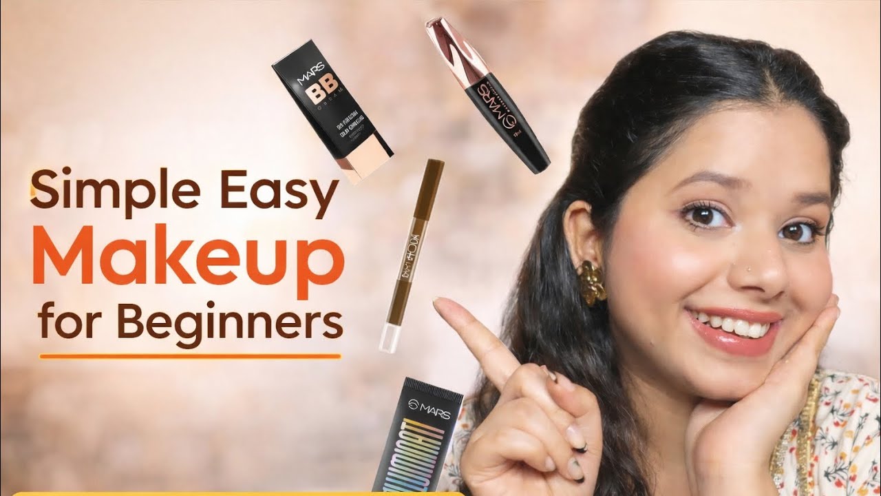 Simple Easy Makeup for Beginners | Step by Step Natural Look || - YouTube
