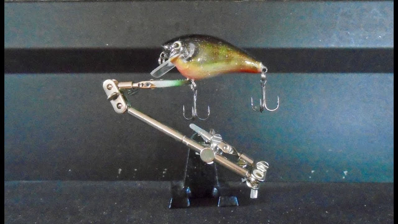 Make a perch crankbait - YouTube