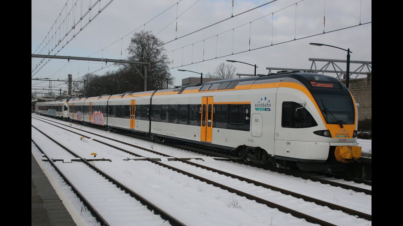 Treinen kijken op Station Venlo - YouTube