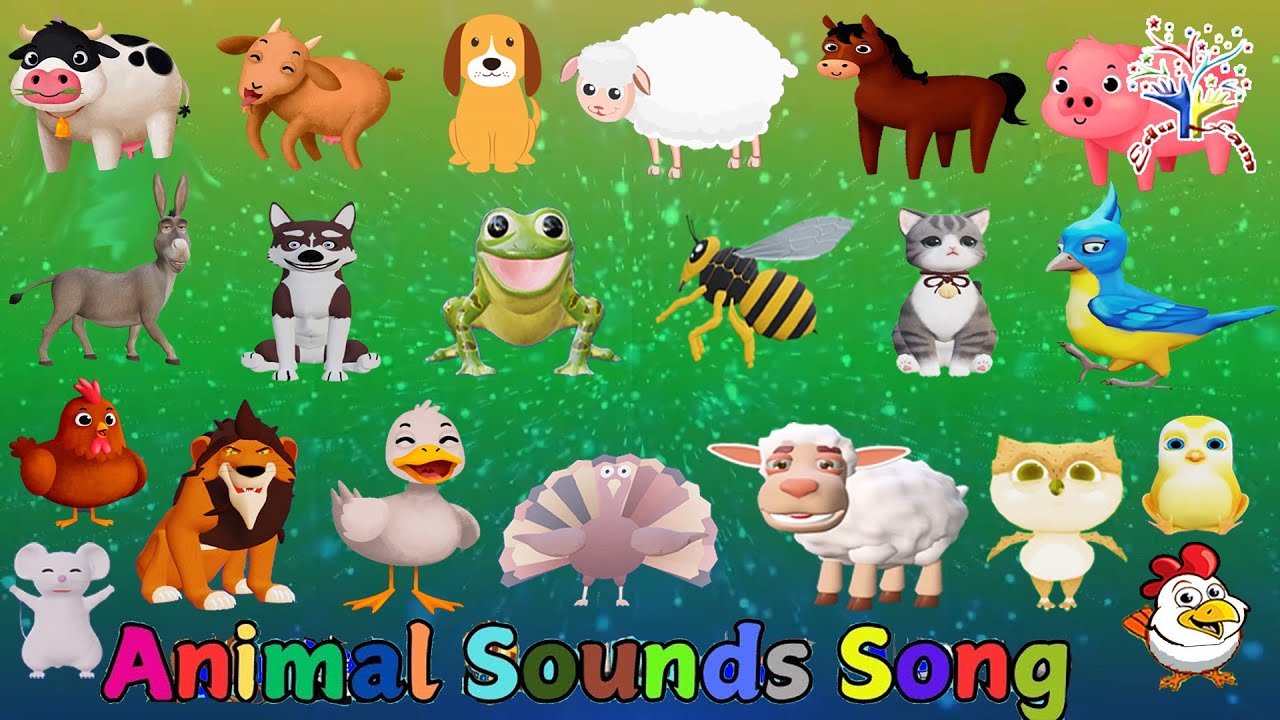 Animals Sounds Song AS5AS11 | EduFam Nursery Rhymes & Kids Songs - YouTube