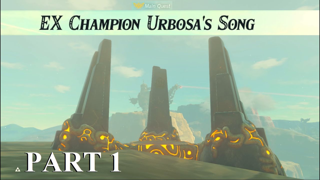 Zelda BOTW [Expansion Pass: DLC Pack 1 & 2] Ex Champion Urbosa's Song ...