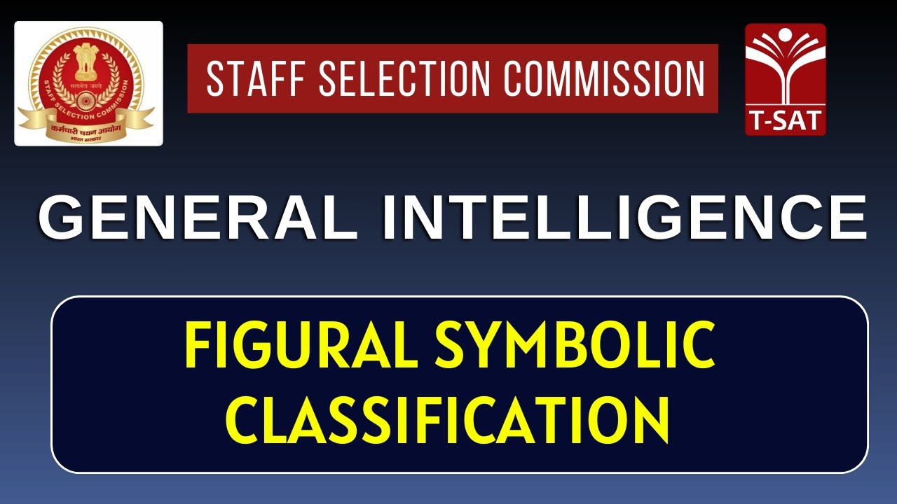 SSC CGL || General Intelligence - Figural Symbolic Classification || T ...