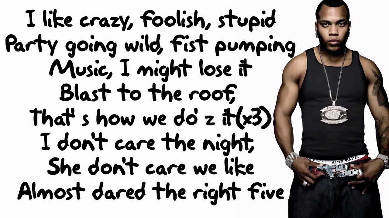 Flo Rida Feat Sia - Wild Ones (lyrics) - YouTube